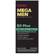 GNC Mega Men 50 Plus Daily Multi | Walgreens