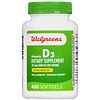 Walgreens Vitamin D3 125 mcg Softgels (400 days) | Walgreens