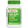 Walgreens Folic Acid 400 mcg (200 Tablets) | Walgreens