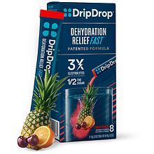 DripDrop Electrolyte Powder Fruit Punch | Walgreens
