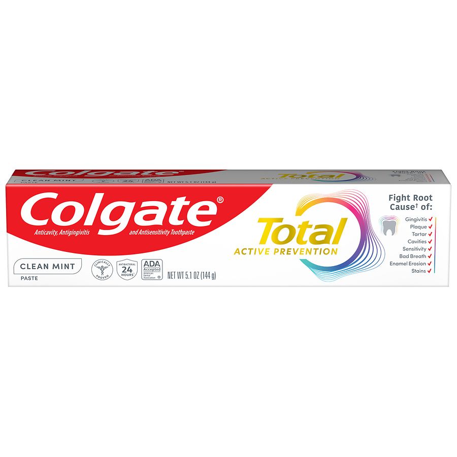 Colgate Total Toothpaste Clean Mint | Walgreens