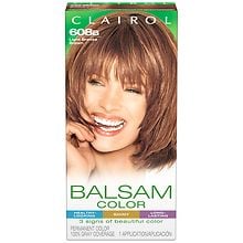 Clairol Balsam Color Kit 100% Gray Coverage, Light Bronze Brown | Walgreens