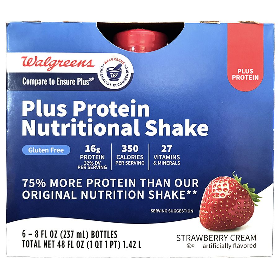 Walgreens Plus Protein Nutritional Shake | Walgreens