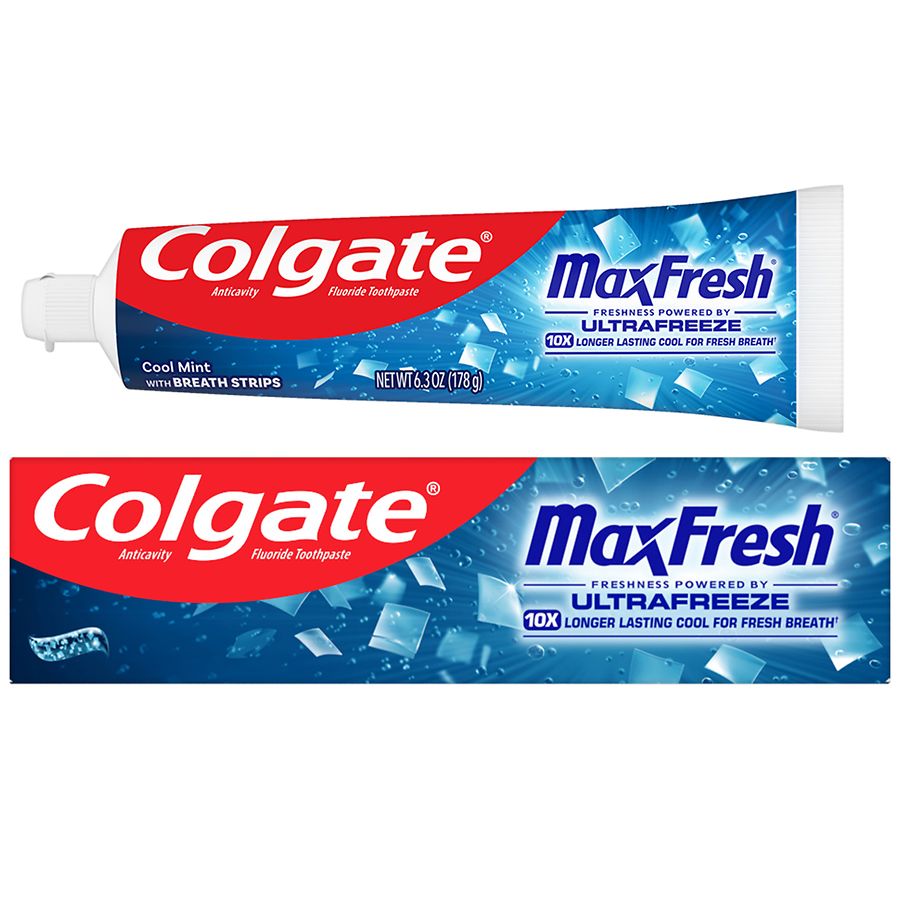 Colgate MaxFresh Anticavity Fluoride Toothpaste | Walgreens