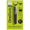 Philips Norelco OneBlade Face & Body Hybrid Electric Trimmer and Shaver ...
