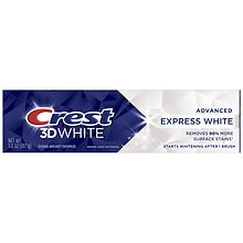 Crest Advanced Express White Toothpaste Mint | Walgreens