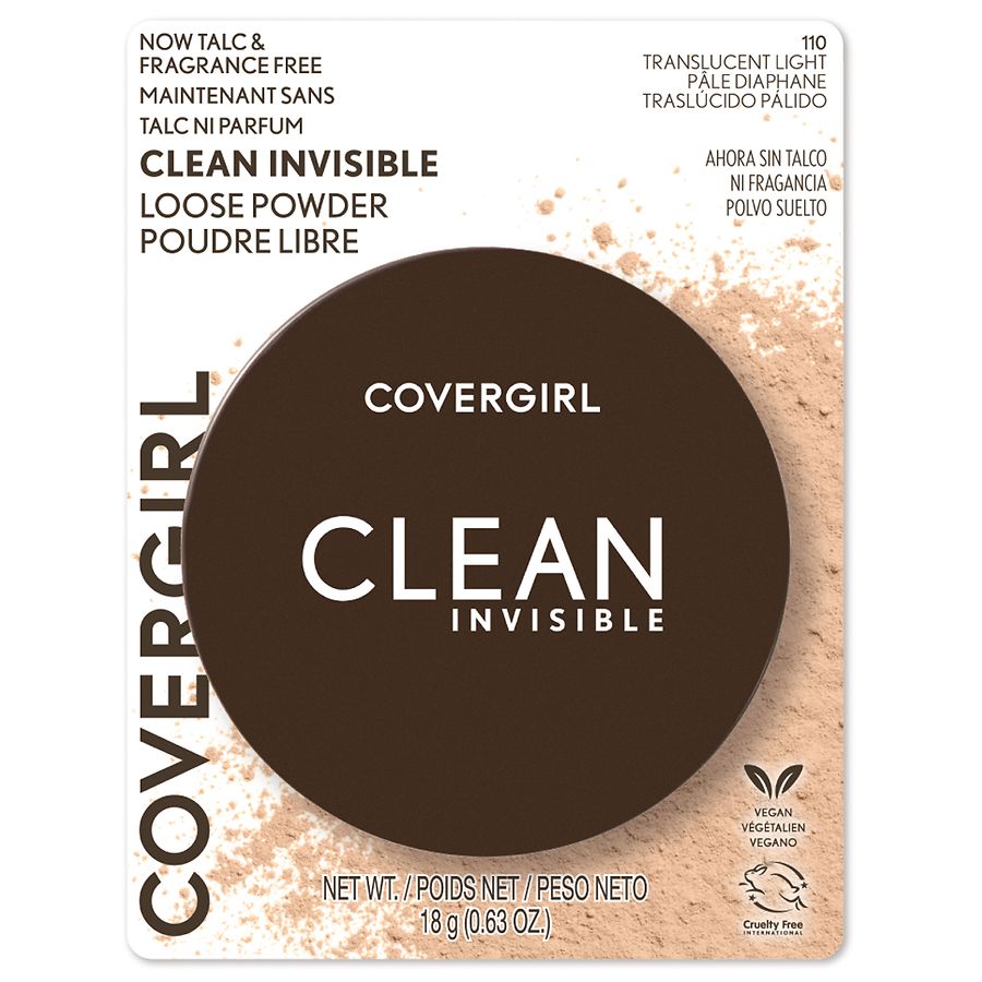 CoverGirl Clean Invisible Loose Powder, Translucent Light | Walgreens