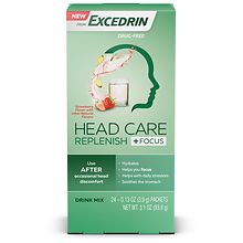 Excedrin Drink Mix for Hydration and Focus | Walgreens