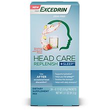 Excedrin Head Care Replenish +Sleep Dietary Supplement | Walgreens
