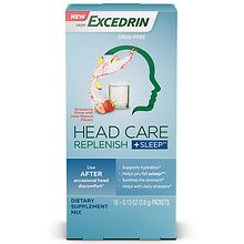 Excedrin Head Care Replenish +Sleep Dietary Supplement | Walgreens