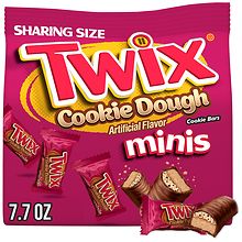 Twix Minis Milk Chocolate Bars Sharing Size Cookie Dough | Walgreens