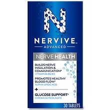 Nervive Advanced Nerve Health + Glucose Support, Alpha Lipoic Acid ...