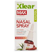 Xlear Max Nasal Sinus Spray Capsicum | Walgreens