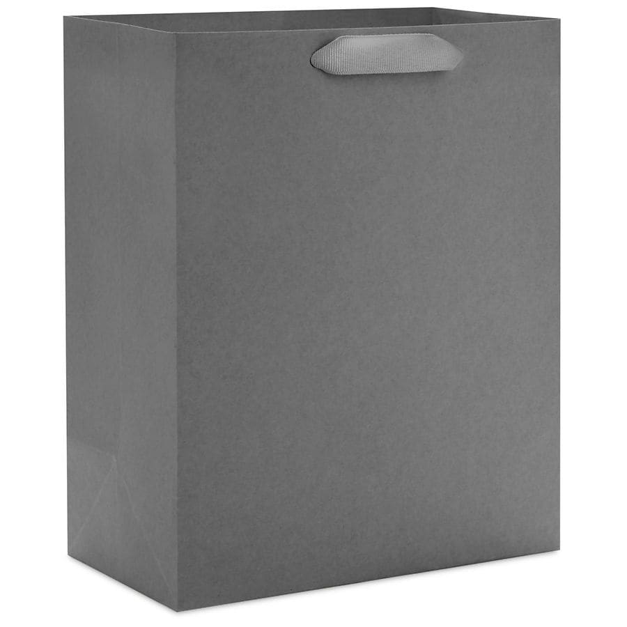 Hallmark Gift Bag for Birthdays, Weddings, Graduations Gray | Walgreens