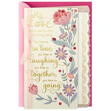 Hallmark Romantic Mother's Day Card (You're Just the Mom This Family ...