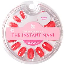 Olive & June The Instant Mani Press-On Nails Round Short, Field Day ...