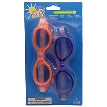 Bring On The Sun Youth Swim Goggles - 2 pack Youth, Teal & Orange ...