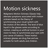 Walgreens Motion Sickness Glasses | Walgreens