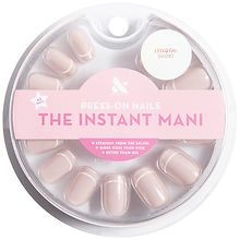 Olive & June The Instant Mani Press-On Nails Squoval Short, Outlined ...