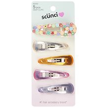 Scunci Mixed Snap Clips | Walgreens