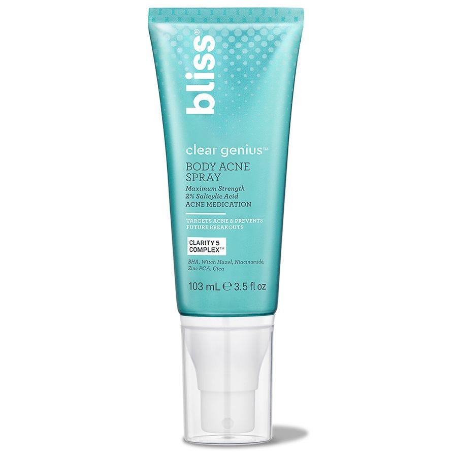 Bliss Clear Genius Body Acne Spray Fragrance Free | Walgreens