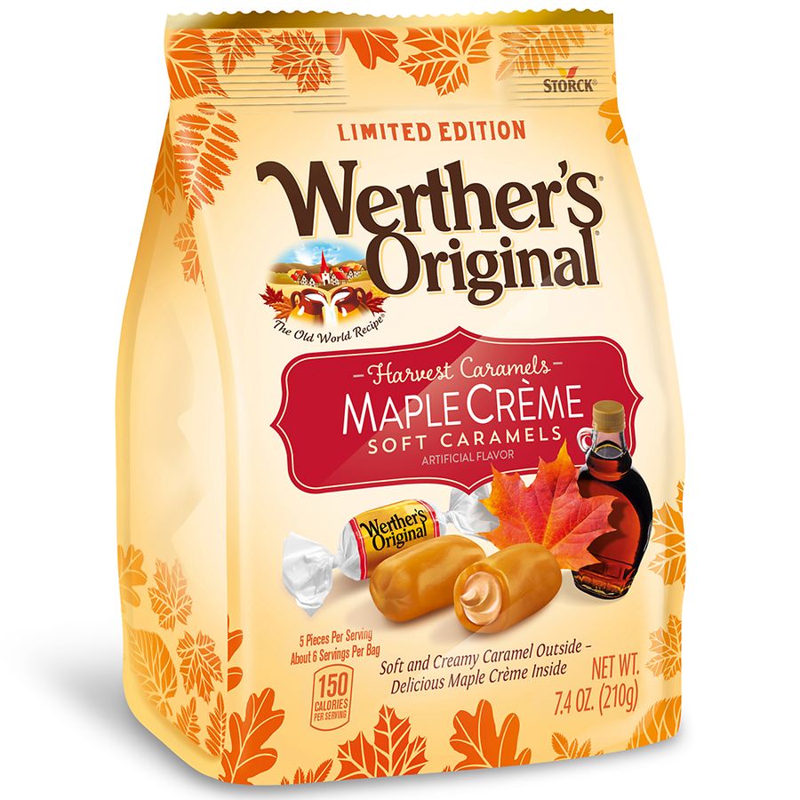 Werther's Original Soft Caramels Maple Creme | Walgreens