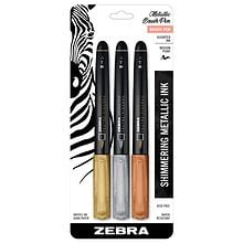 Zebra Metallic Brush Pen | Walgreens