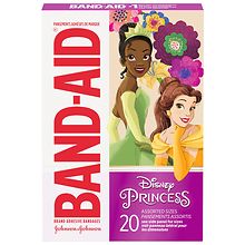 Band Aid Brand Bandages For Kids, Disney Princesses Assorted | Walgreens