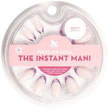 Olive & June Press-On Nails The Instant Mani, Metallic LLC French ...