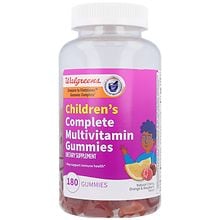Walgreens Children's Complete Multivitamin Gummies (180 days) Natural ...