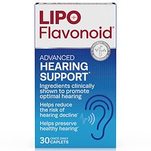 Lipo-Flavonoid Advanced Hearing Support Dietary Supplement | Walgreens