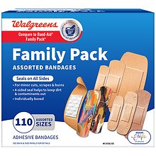 Walgreens Family Pack Bandages | Walgreens