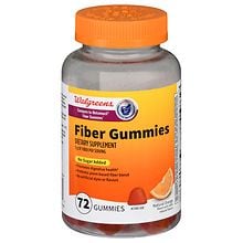 Walgreens Fiber Gummies Orange | Walgreens