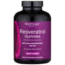 Reserveage Beauty Resveratrol Gummies 100 mg Grape | Walgreens