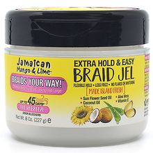 JAMAICAN MANGO & LIME Braids Your Way Braid & Shine Jel | Walgreens