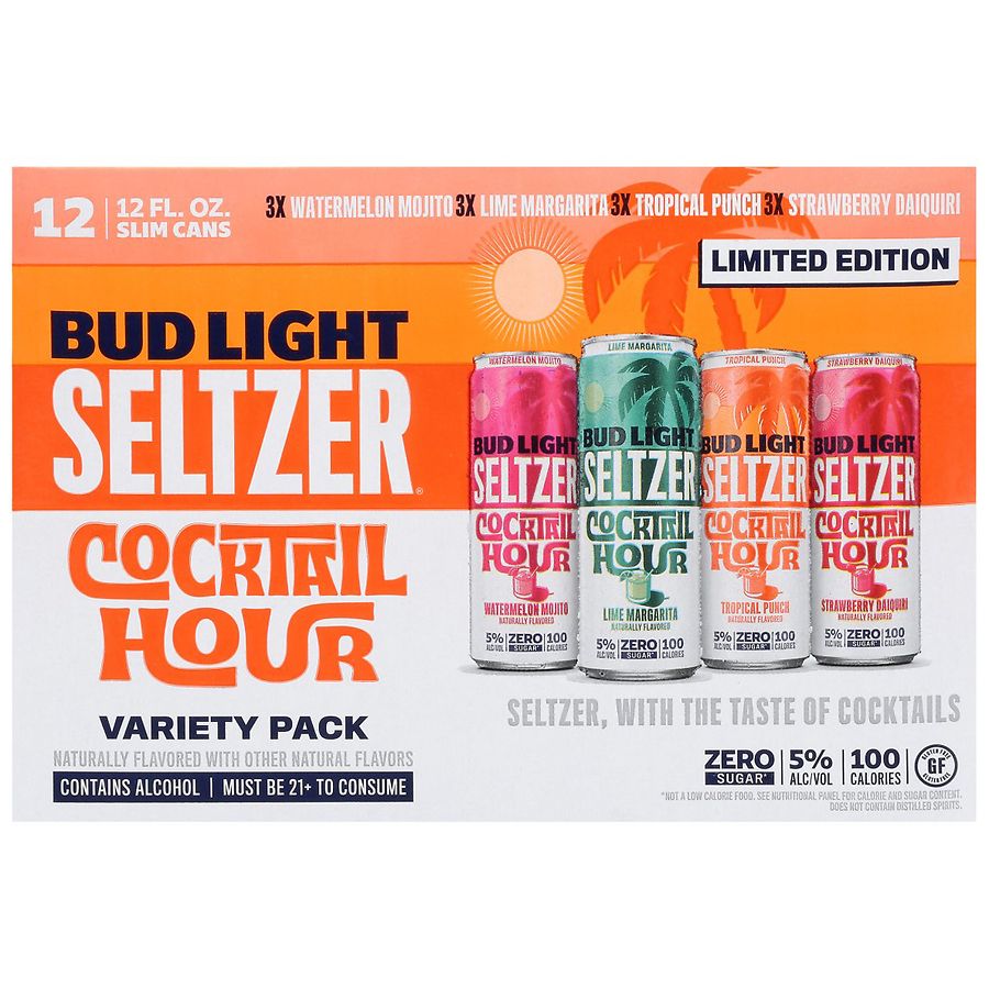 Bud Light Cocktail Hour Seltzer Variety Pack | Walgreens