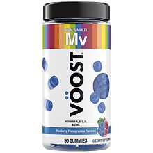 Voost Men's Multivitamin Gummies Blueberry Pomegranate | Walgreens