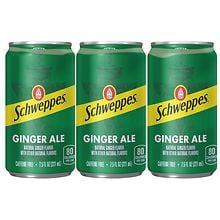 Schwepps Ginger Ale 6 Pack Mini Can | Walgreens