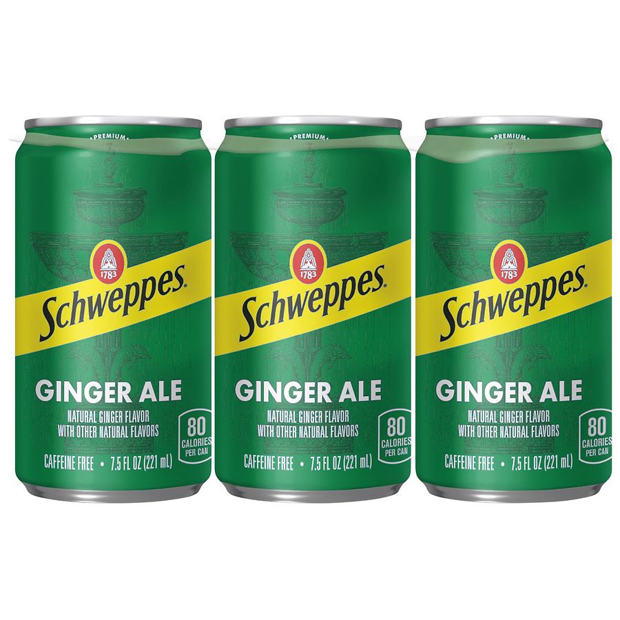 Schwepps Ginger Ale 6 Pack Mini Can | Walgreens