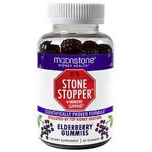 Moonstone Kidney Health Stone Stopper + Immune Support Elderberry ...