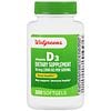 Walgreens Vitamin D3 50 mcg (2000 IU) Softgels (300 days) | Walgreens