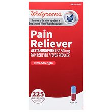 Walgreens Extra Strength Pain Reliever Quickgels | Walgreens