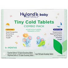Hyland's Baby Tiny Cold Tablets Combo Pack | Walgreens