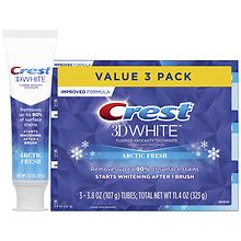 Crest Arctic Fresh Toothpaste Mint, Clear | Walgreens