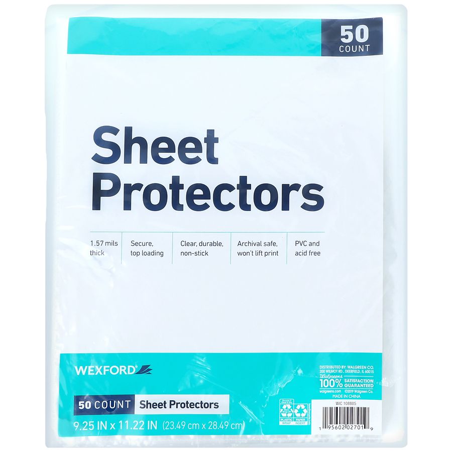 Wexford Sheet Protectors | Walgreens