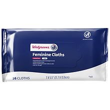 Walgreens Feminine Cleansing Cloths Fresh | Walgreens