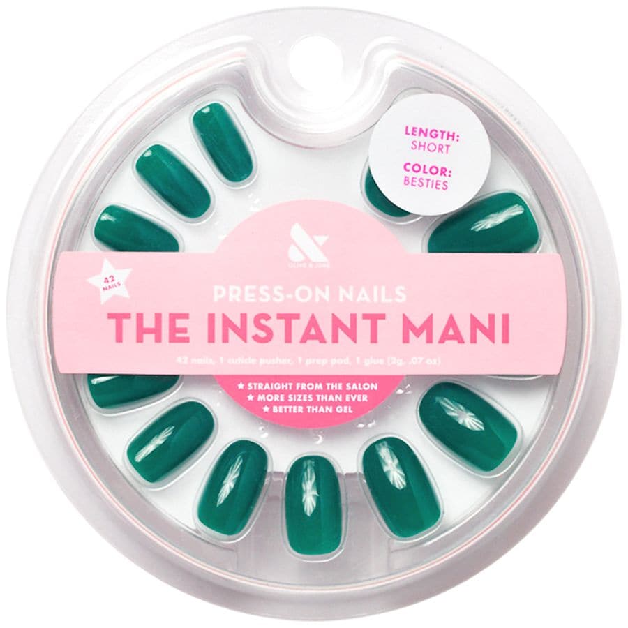 Olive & June The Instant Mani Press-On Nails Besties, Besties | Walgreens