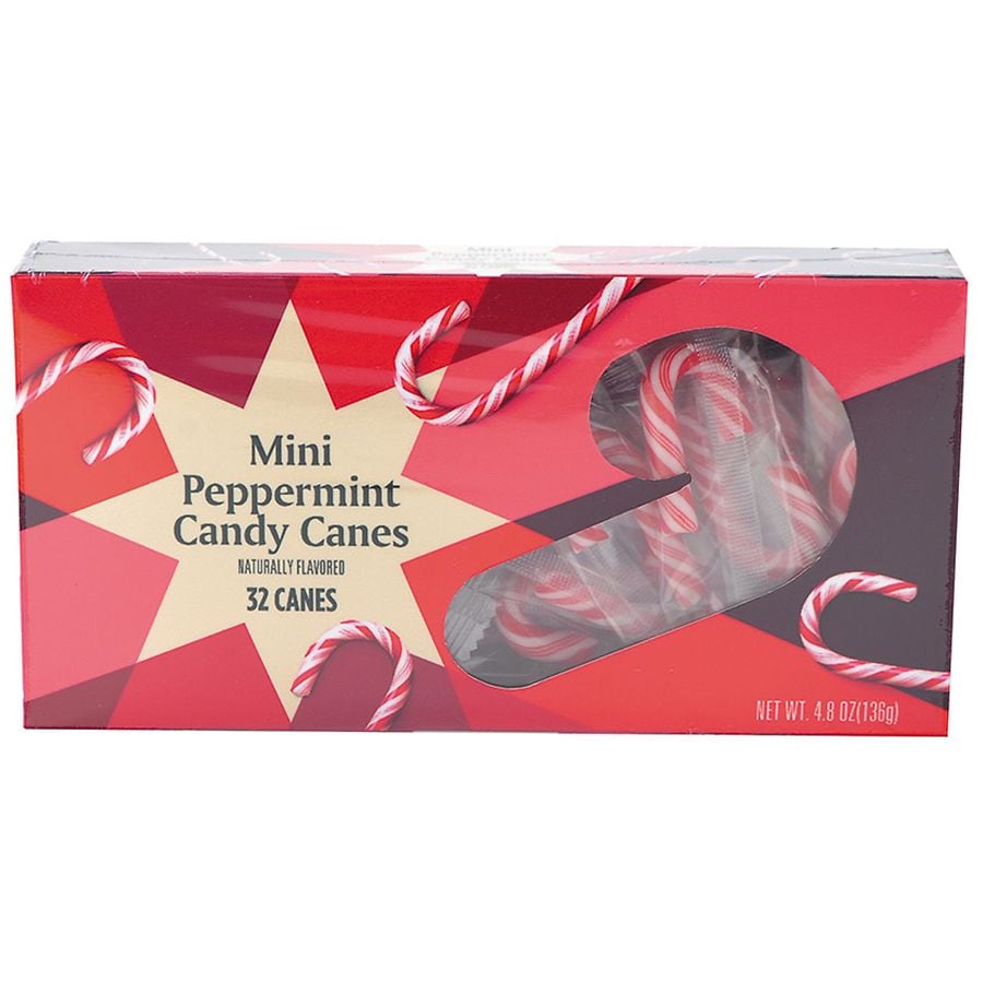 Joybrite Candy Canes Peppermint, Mini | Walgreens