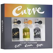 Curve Cologne Coffret Gift Set Curve Black, Curve, Curve Crush | Walgreens
