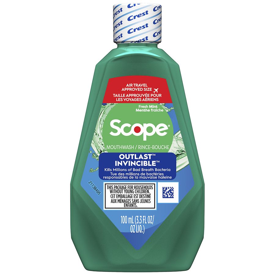 Scope Outlast Mouthwash Fresh Mint, Fresh Mint | Walgreens